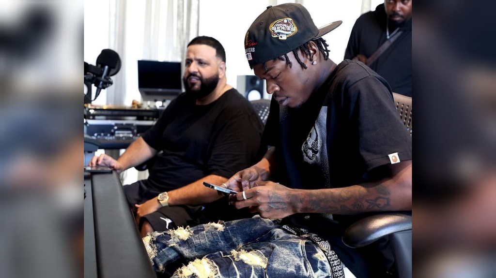 Skillibeng hits the studio with DJ Khaled - Loop News