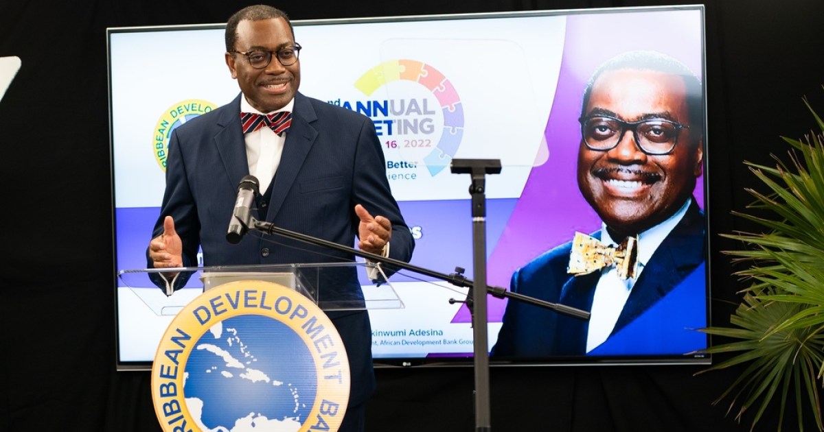 President of African Dev Bank calls for debt relief for the Caribbean ...