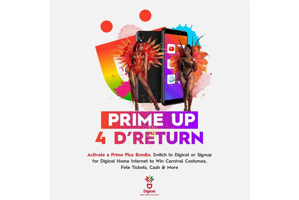 Digicel Grenada launches Prime Up 4 D’Return Carnival Promotion - Loop News