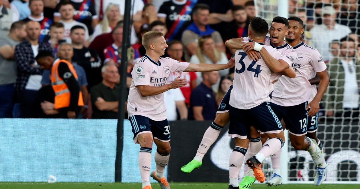 Arsenal open EPL with 2-0 win at Crystal Palace - Loop News