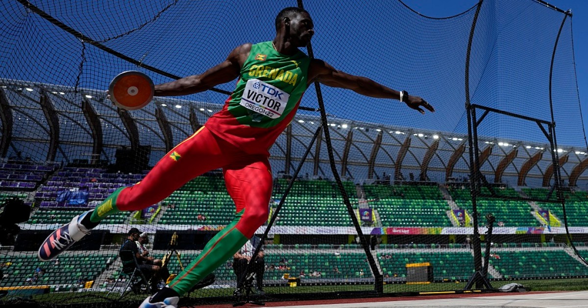 Grenada: Decathlon star Lindon Victor breaks national record - Loop News