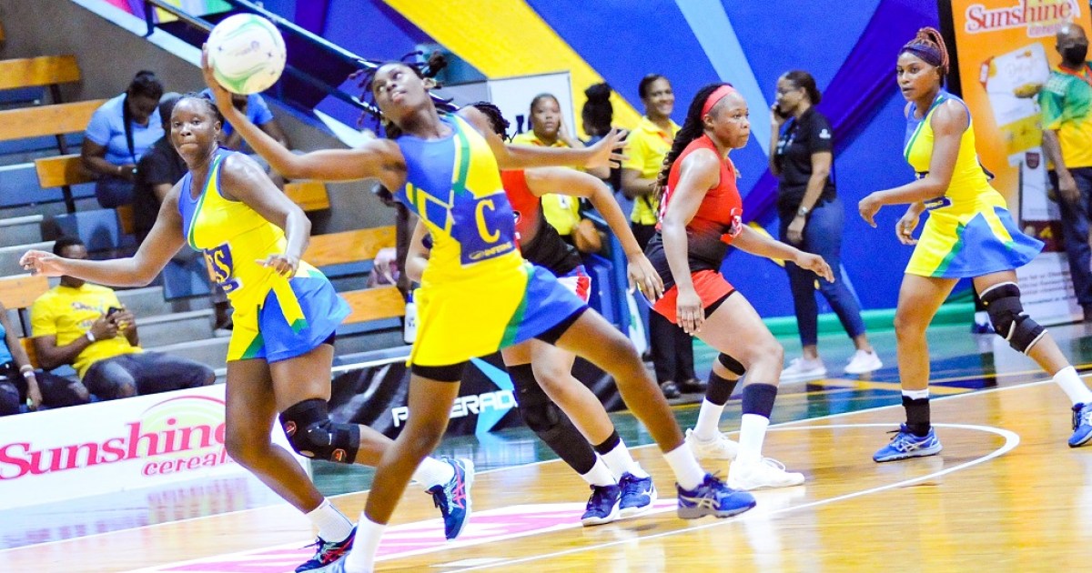 SVG victorious against Antigua and Barbuda at Netball Qualifier match ...