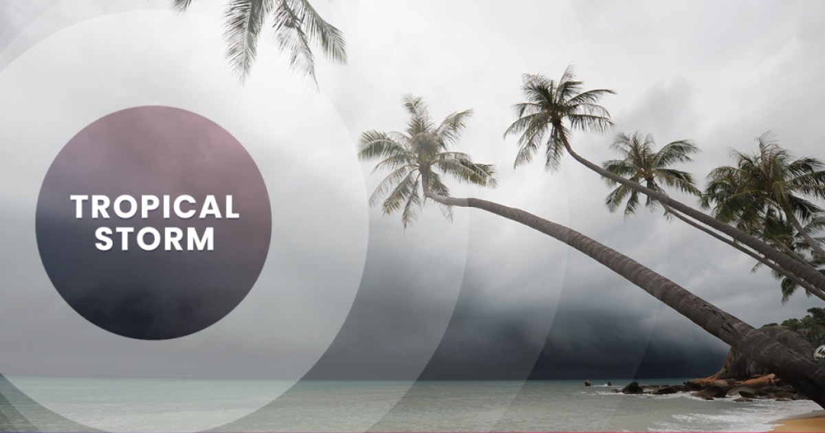 Sub-tropical storm Nicole upgraded to a Tropical Storm - Loop News