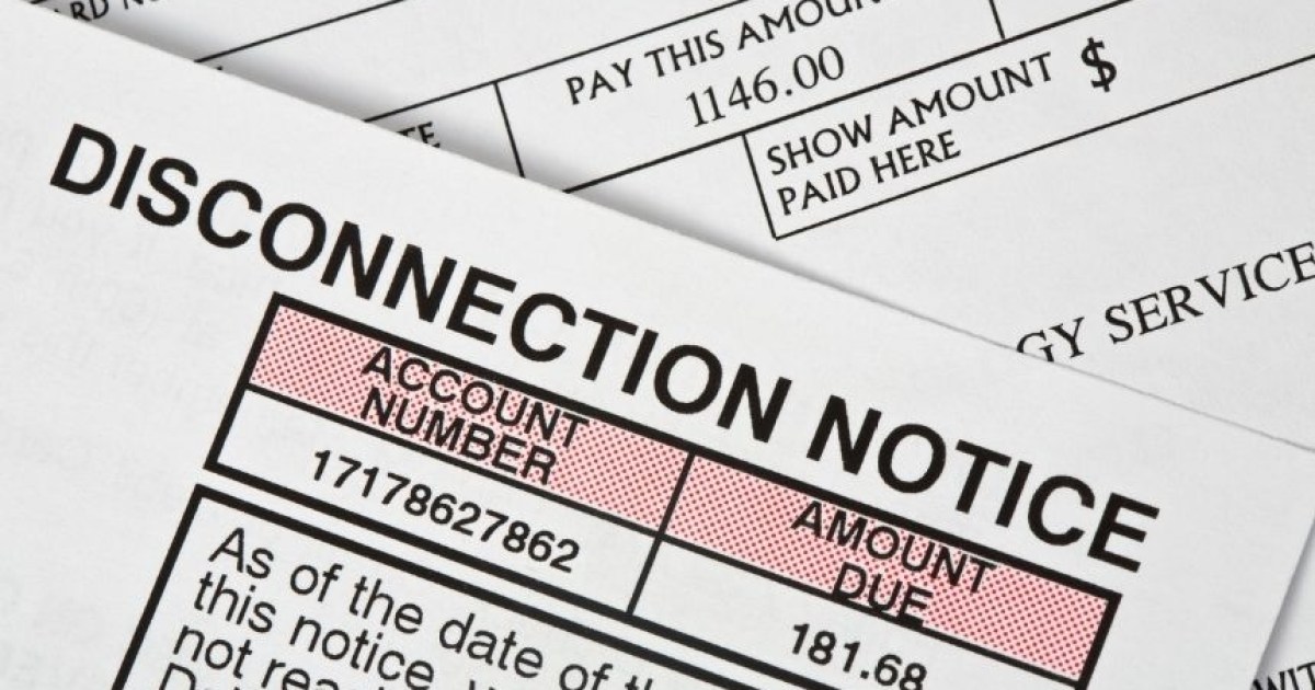 Water Authority disconnection notice for November 21 - Loop News