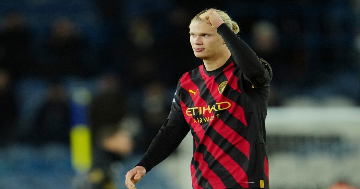 Haaland sets scoring record in City's 3-1 win over Leeds - Loop News