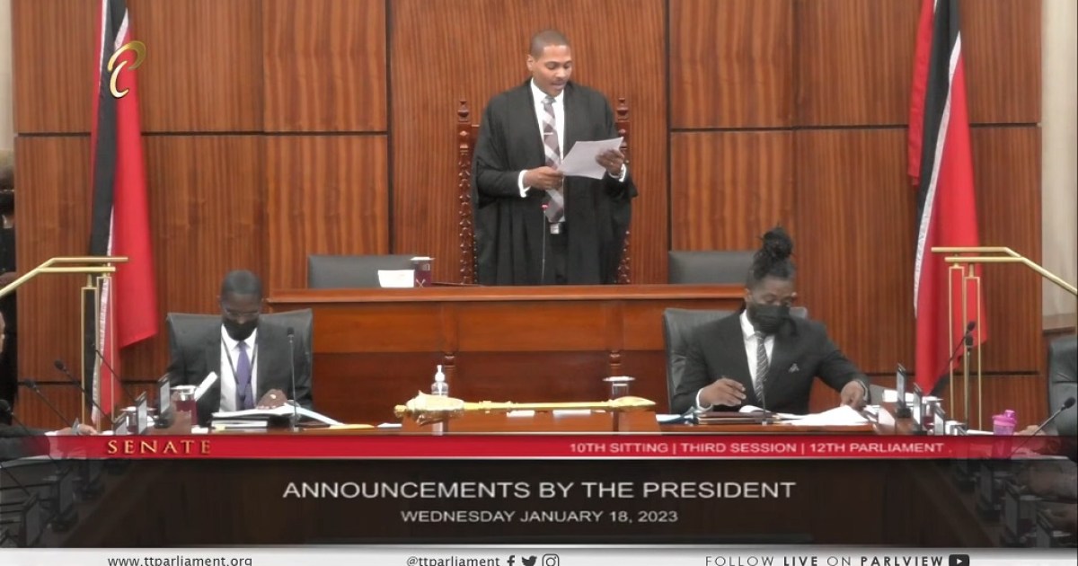 Nigel de Freitas elected Senate President - Loop News