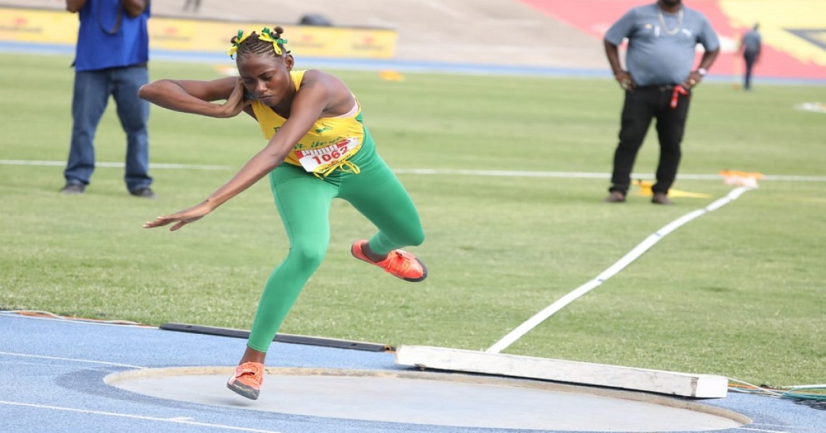 St Jago High's Kimeka Smith wins first gold medal at Champs 2023 - Loop ...