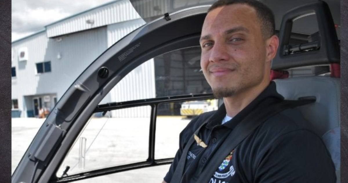 Caymanian Darren McLean qualifies as a helicopter pilot captain - Loop News