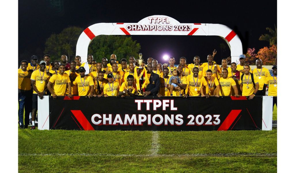 Defence Force win TTPFL title after 2-1 win over AC POS - Loop News
