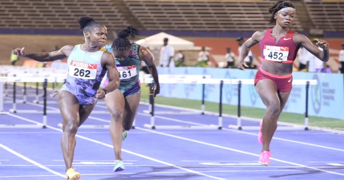Megan Tapper sets new personal best, leads qualifiers into 100mh final ...