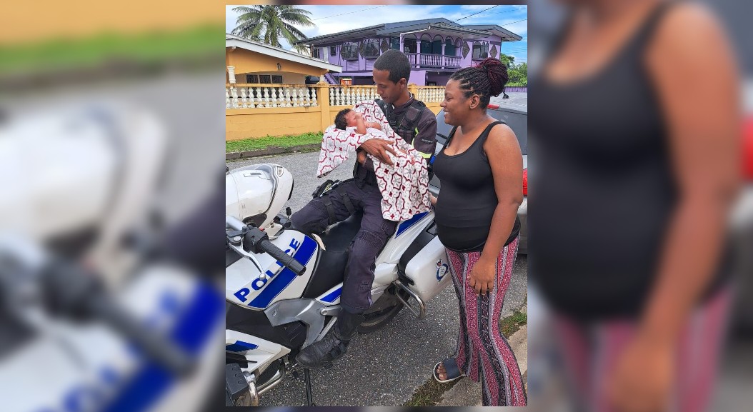 Hero motorcycle cop does it again, saves mom, unborn baby - Loop News