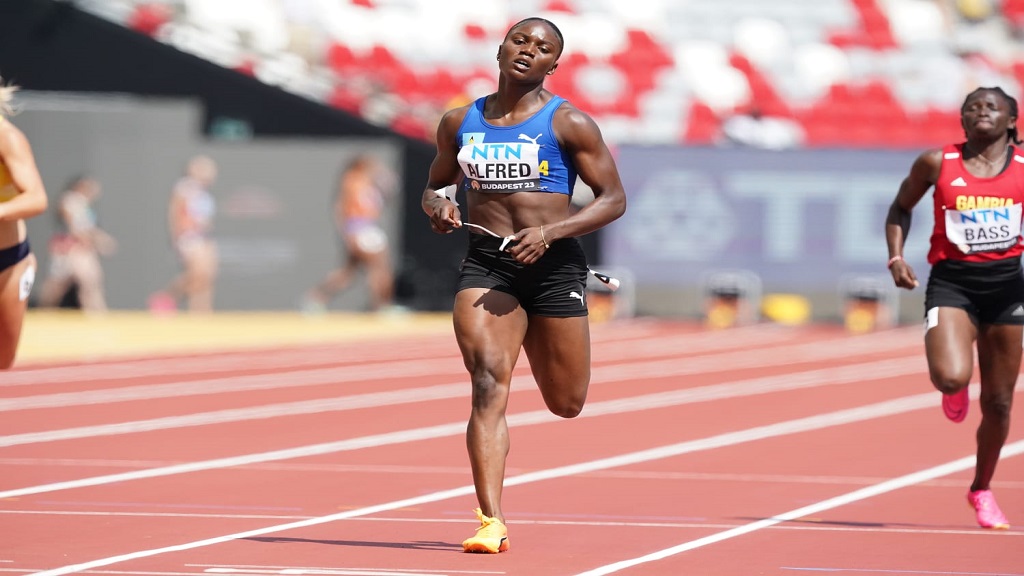 Julien Alfred wins heat, through to 200m semis at World Champs - Loop News