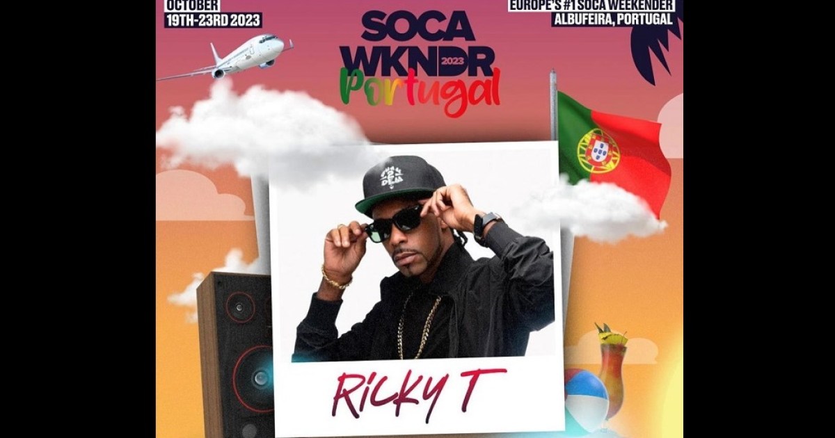 Ricky T performs at Soca Wkndr Festival in Portugal - Loop News