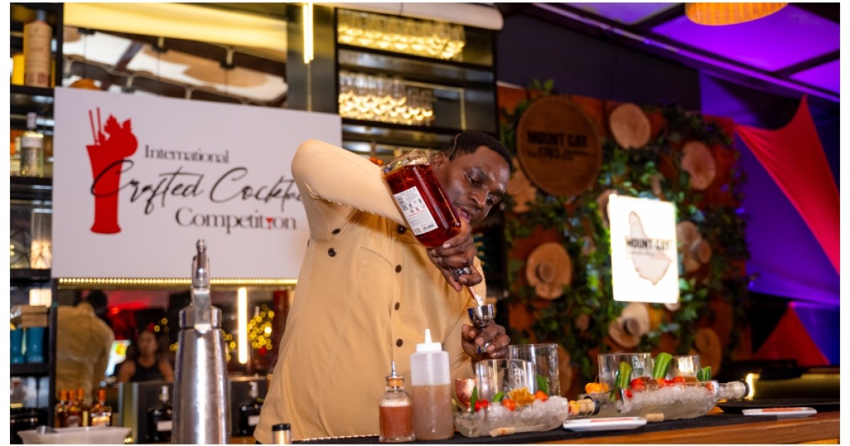 Dwayne Williams wins Mount Gay Cocktail Competition again - Loop News