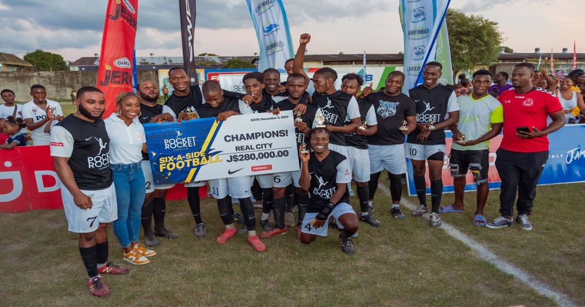 Real City win Pocket Rocket Foundation's 6-a-side football competition ...