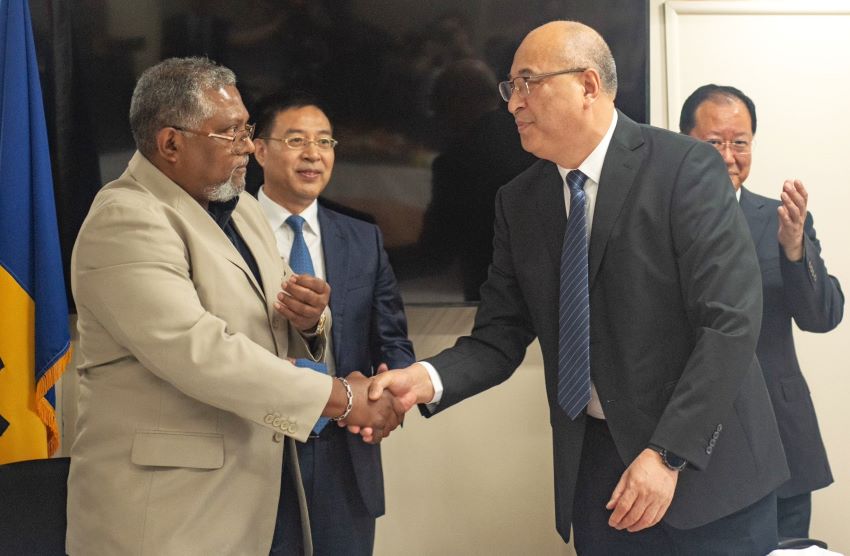 Barbados and China sign MOU - Loop News