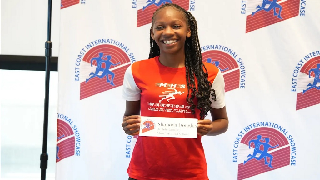 Shanoya Douglas leads 4 Jamaicans into 100m final at Puma East Coast ...