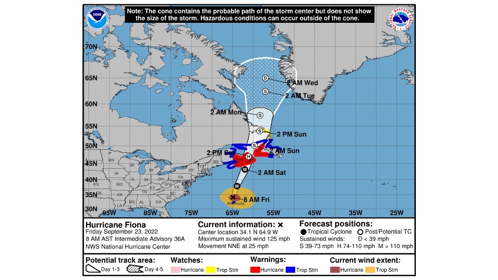 Bermuda: Hurricane warning downgraded to tropical storm warning - Loop News