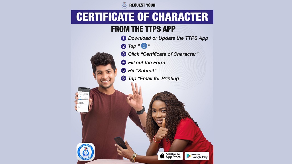 Certificate of Character applications now available on TTPS app - Loop News