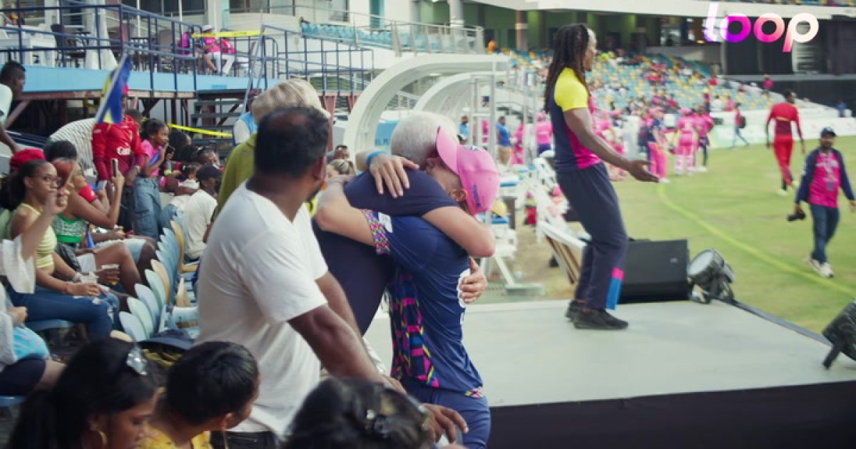 Dad Alan Lewis surprises Royals daughter Gaby in Barbados - Loop News