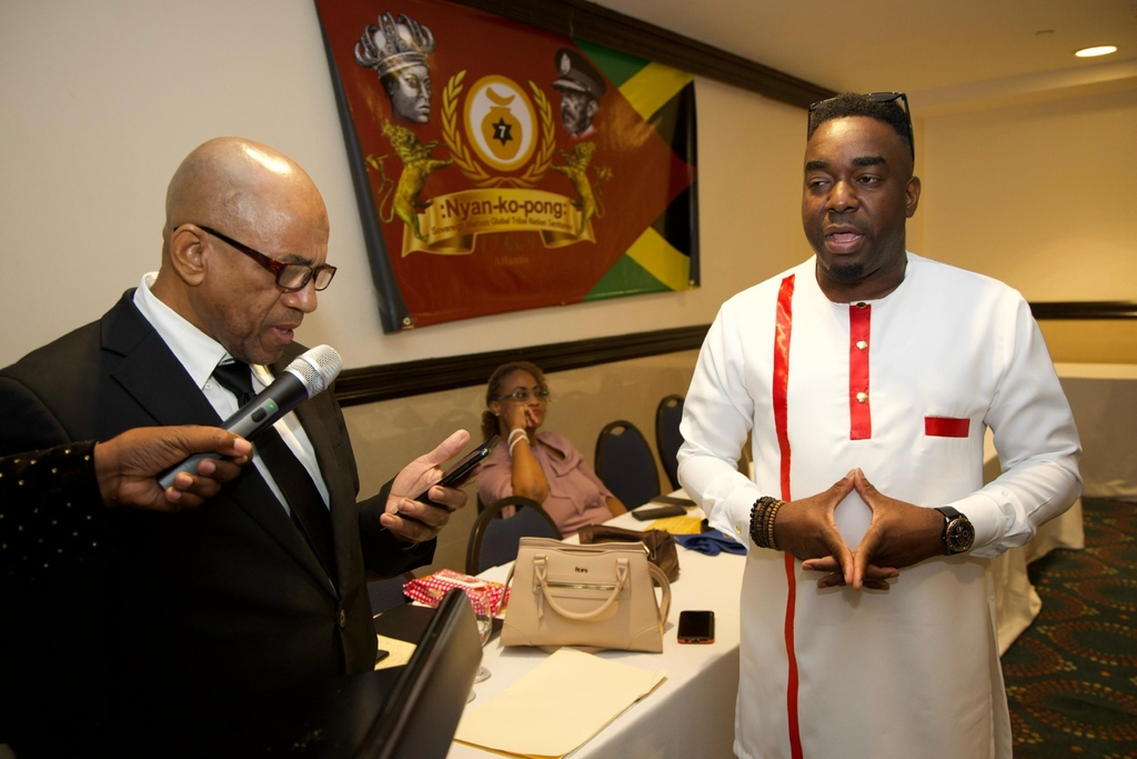 New Nyan-Ko-Pong Sovereign Maroon leaders inaugurated - Loop News