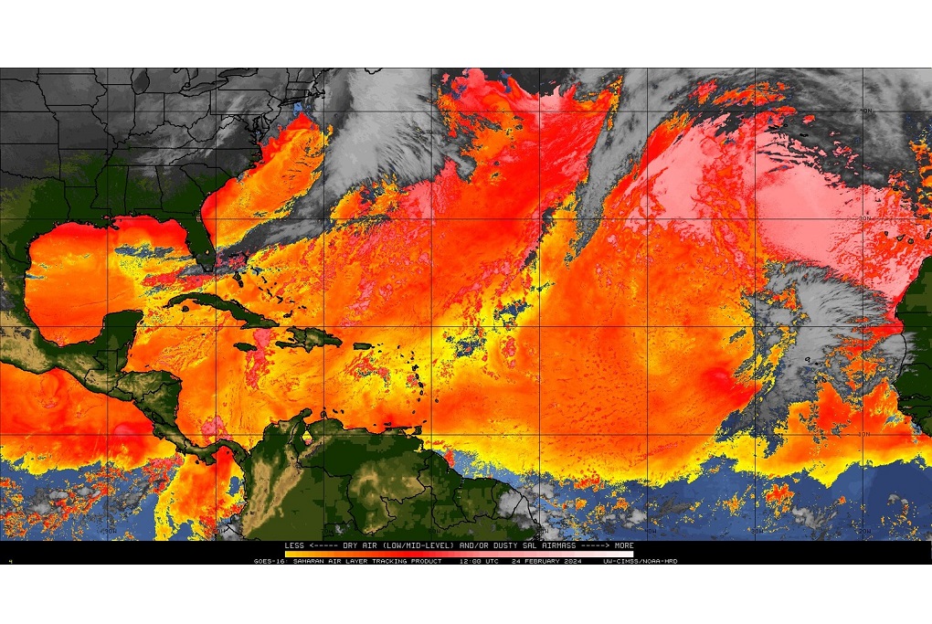 Saharan dust advisory for eastern Caribbean - Loop News