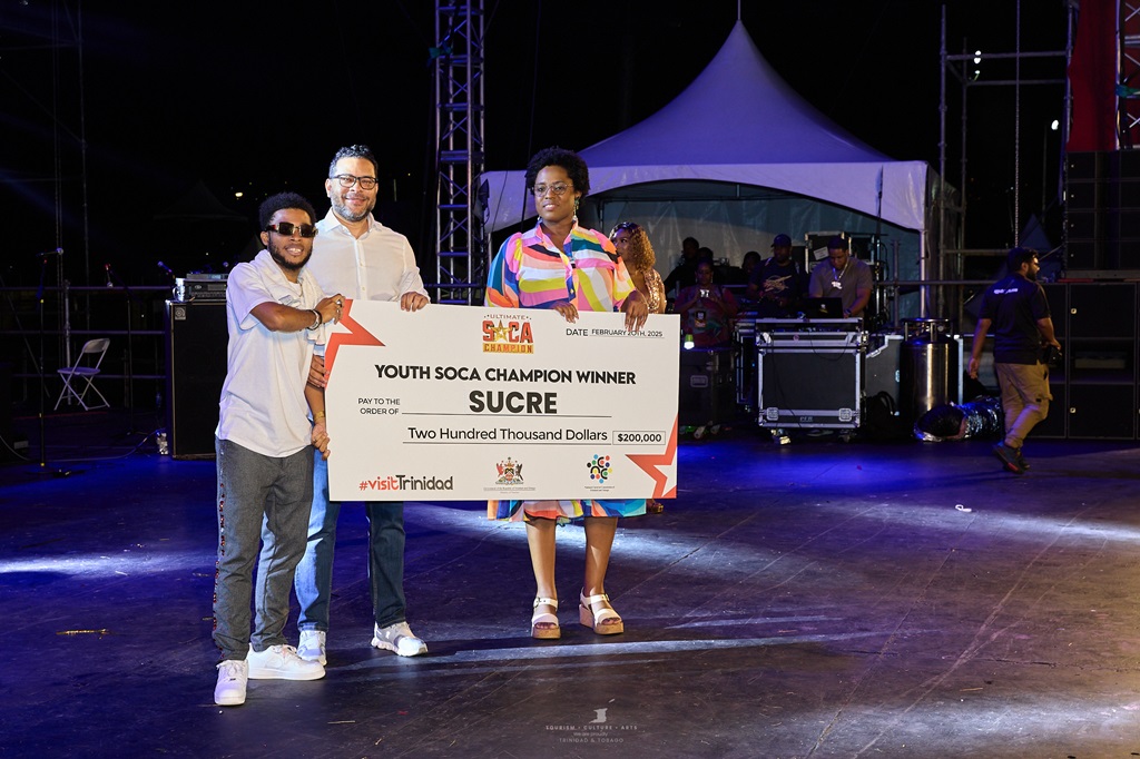 Sucre crowned Youth Soca Champion - Loop News